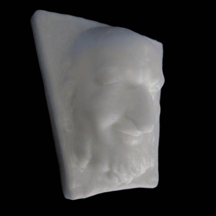 3D Printable Keystone from a house at The Islington Museum, London by ...