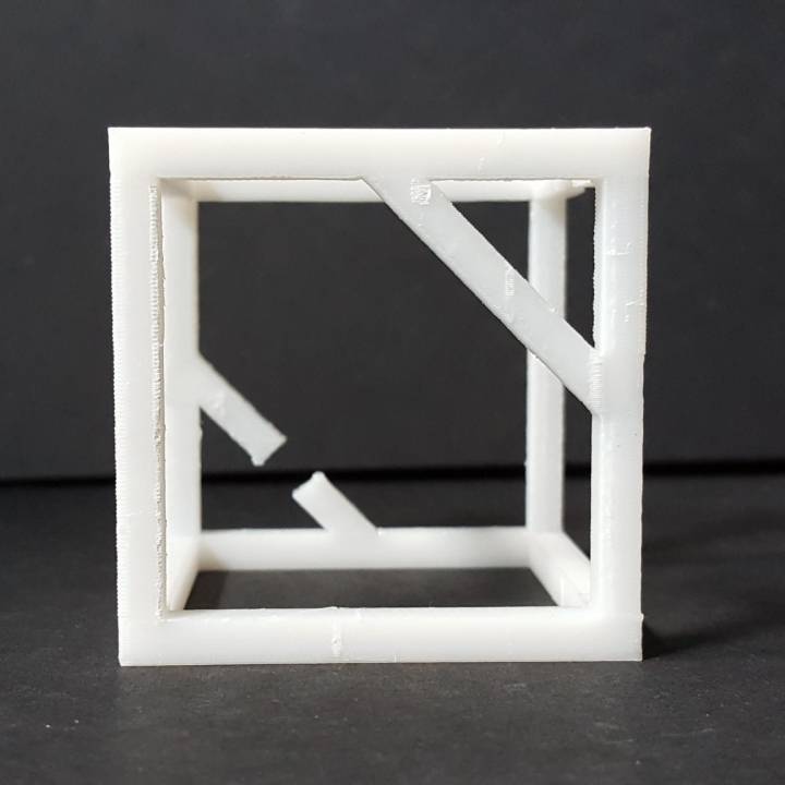 3D Printable Impossible Cube 2 by Christoph