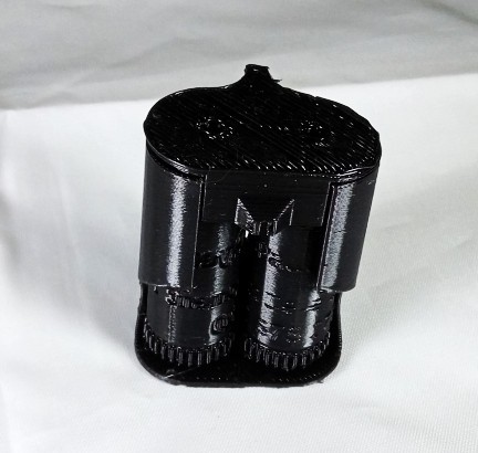 3D Printable Business Card Embosser Roller by Paul Myers