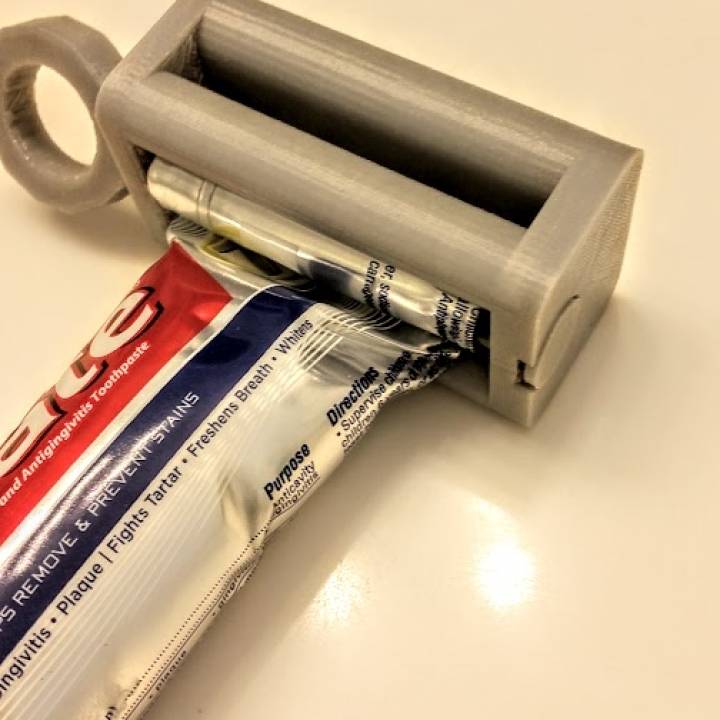 3D Printable Best Toothpaste Squeezer - PreAssembled! by John Hanson