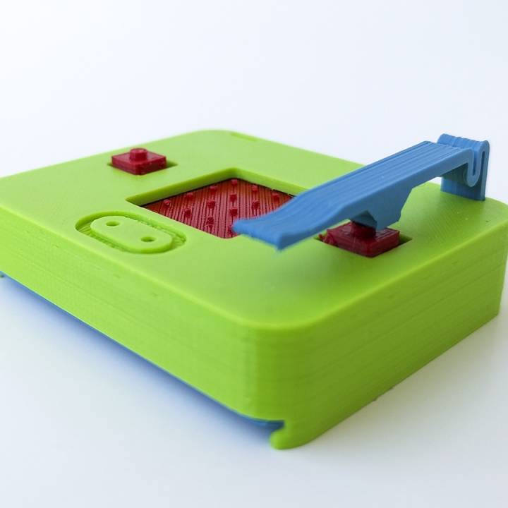 3D Printable micro:bit Morse code decoder by Michal Fanta
