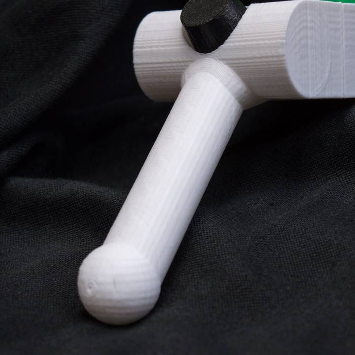 3D Printable Rick's Portal Gun from Rick and Morty by 3D Central