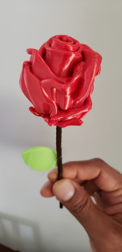 3D Printable Roses by Tanya Wiesner