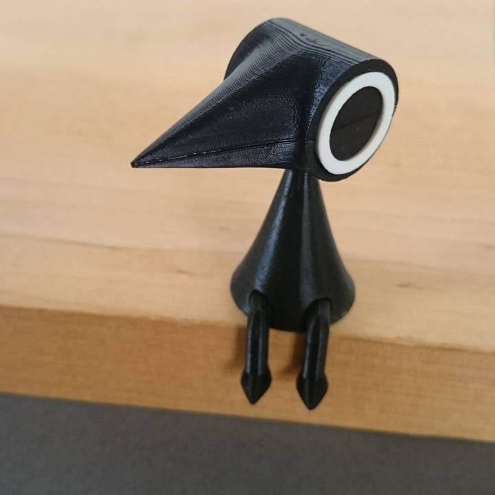 3D Printable Monument Valley - CROWMAN by Martin Moore