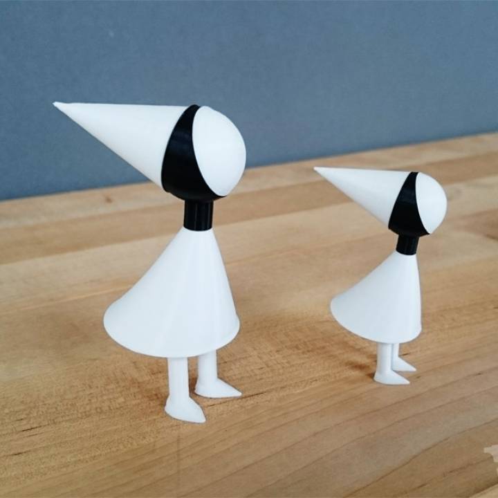 3D Printable Monument Valley - Princess IDA by Martin Moore