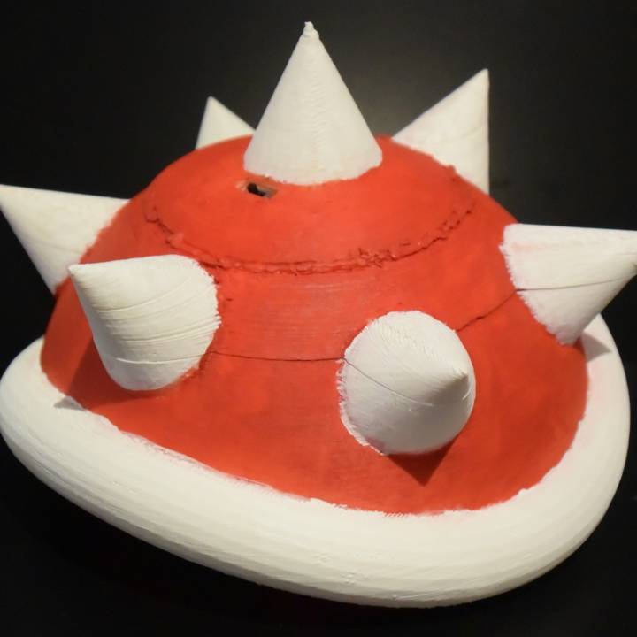 3D Printable Mario Kart Shell by Alexander Czech