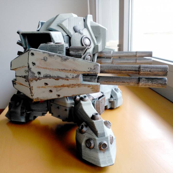 3D Printable HammerHead Combat Robot by BQ 3D