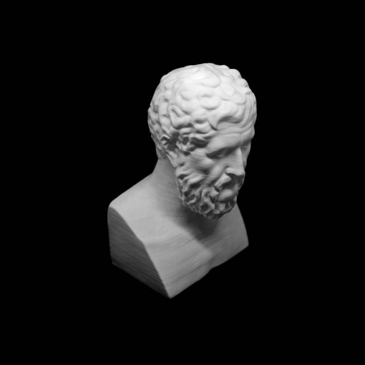 3D Printable Herm of Plato at The Faculty of Classics, Cambridge by ...