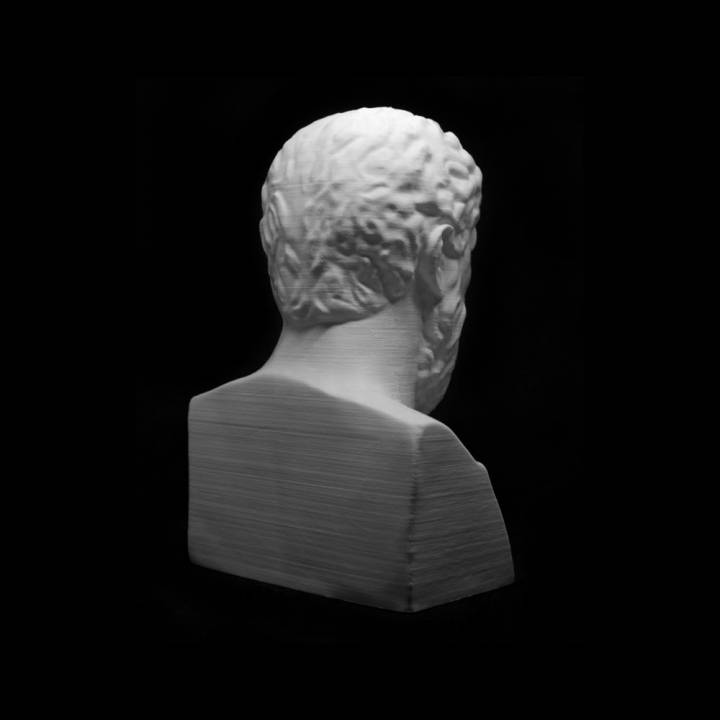 3D Printable Herm of Plato at The Faculty of Classics, Cambridge by ...