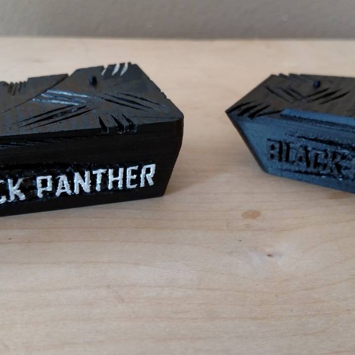 3D Printable Black Panther Display Stand for Marvel Legends BLk Panther ...