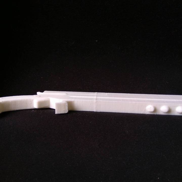 3D Printable Noel Vermillion's Bolverk by Guillermo Reyes