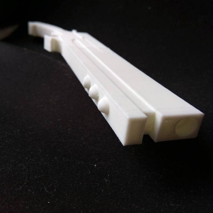 3D Printable Noel Vermillion's Bolverk by Guillermo Reyes