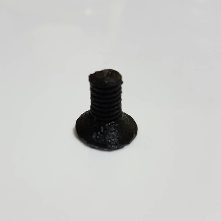 3D Printable SCREW M3 by Giovanni Tassara
