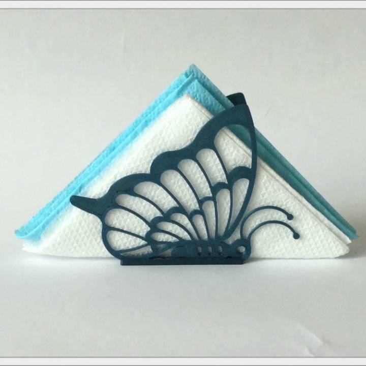 3D Printable Napkin holders "Butterfly" by Tetiana Bulgakova