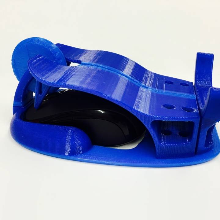 3D Printable Accessible Wireless Mouse Adapter by Adrian Tanner