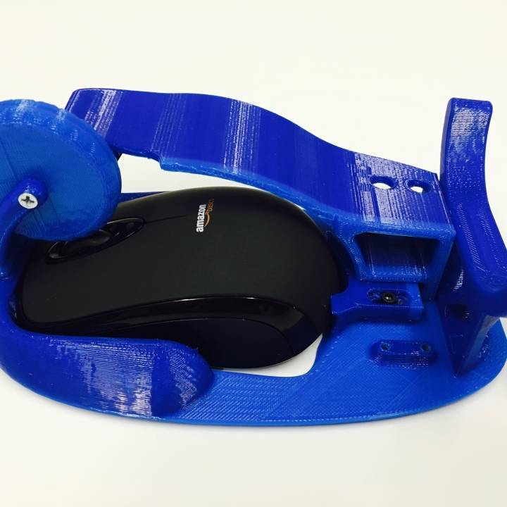 3D Printable Accessible Wireless Mouse Adapter by Adrian Tanner