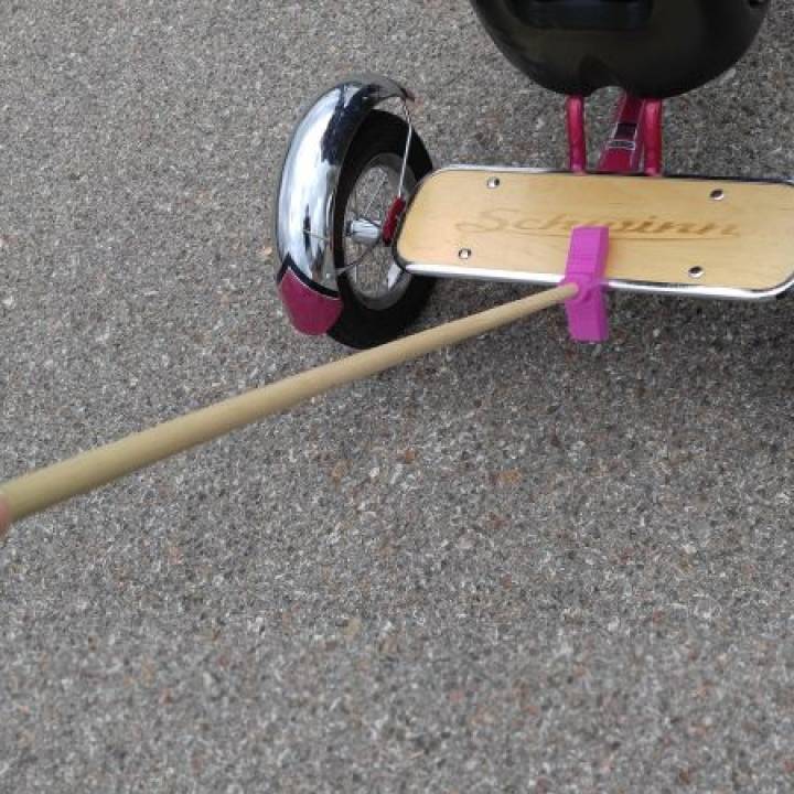3D Printable Bike Push Stick Wedge by Jon Looney