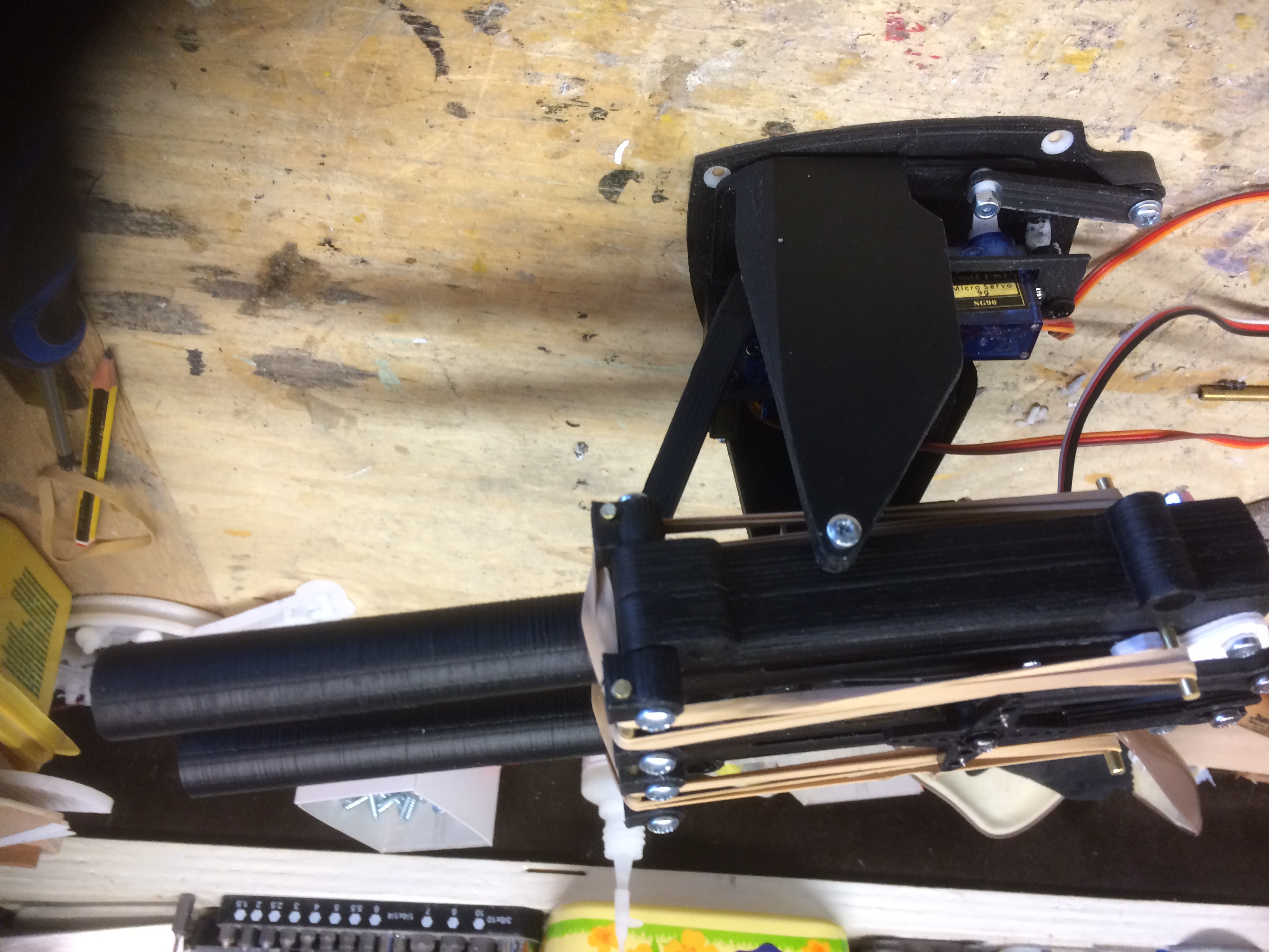 3D Printable Nerf technical(RC controlled) by MrCrankyface