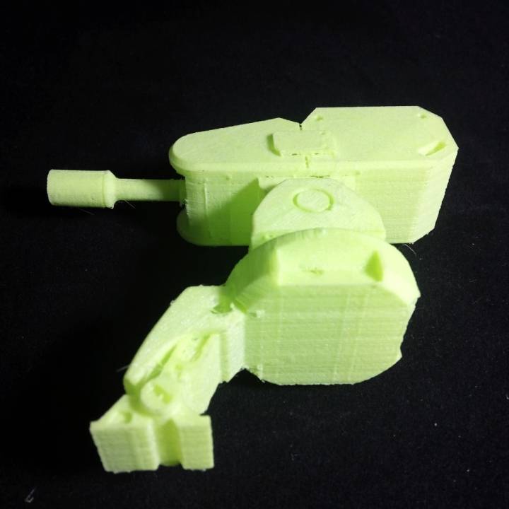 3D Printable torbjorn turret I by Vincent.Chung