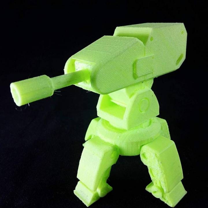 3D Printable torbjorn turret I by Vincent.Chung