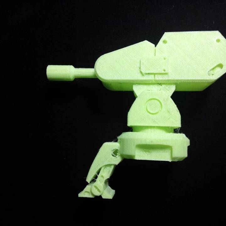 3D Printable torbjorn turret I by Vincent.Chung