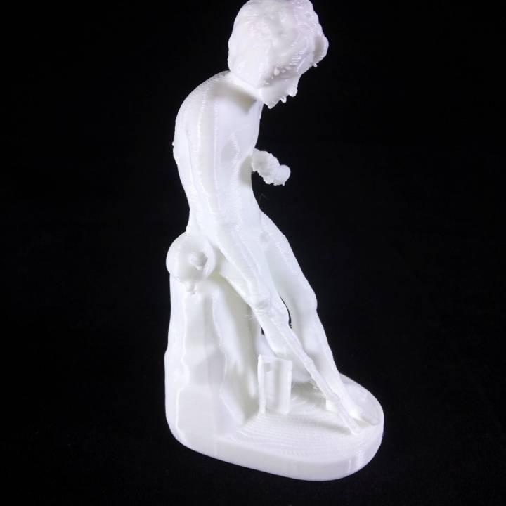 3D Printable Giotto Drawing in the Sand at The Musée des Beaux-Arts ...