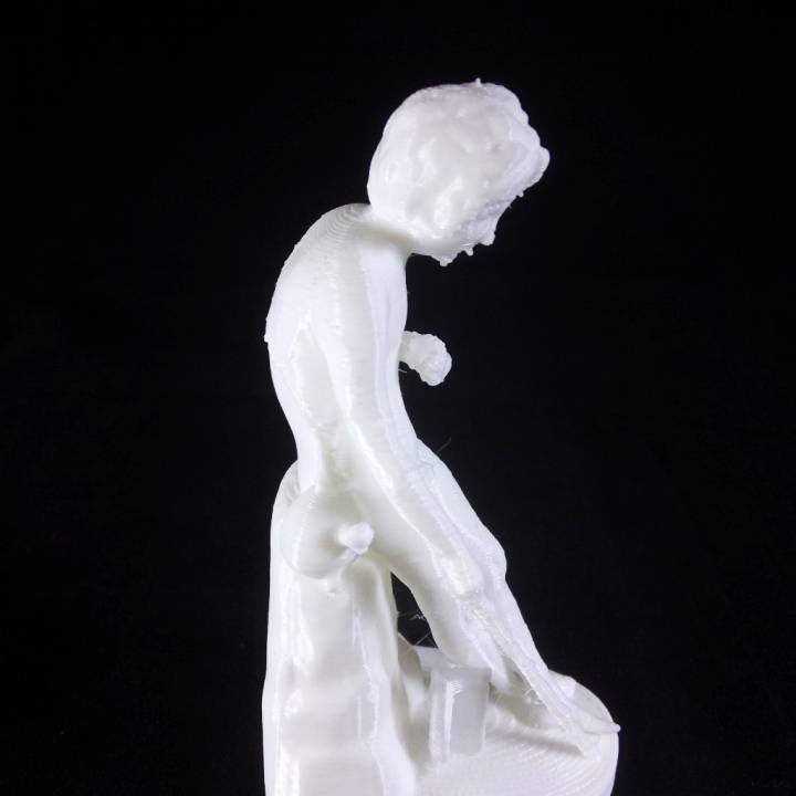 3D Printable Giotto Drawing in the Sand at The Musée des Beaux-Arts ...