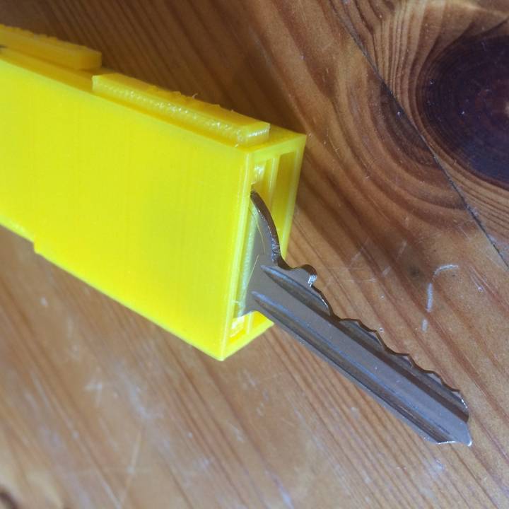 3D Printable Key Block for the Blind by Henry Barnard