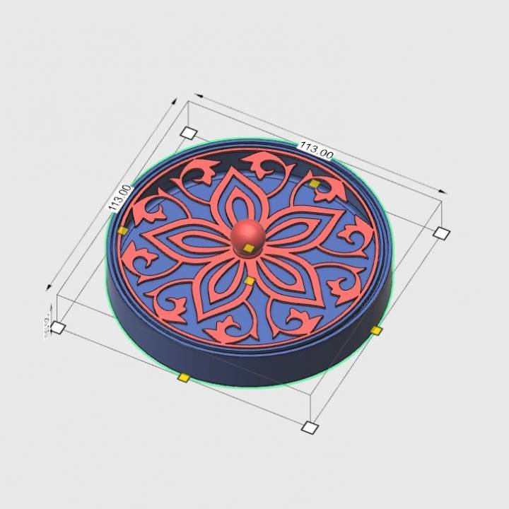 3D Printable Eastern box by Tetiana Bulgakova