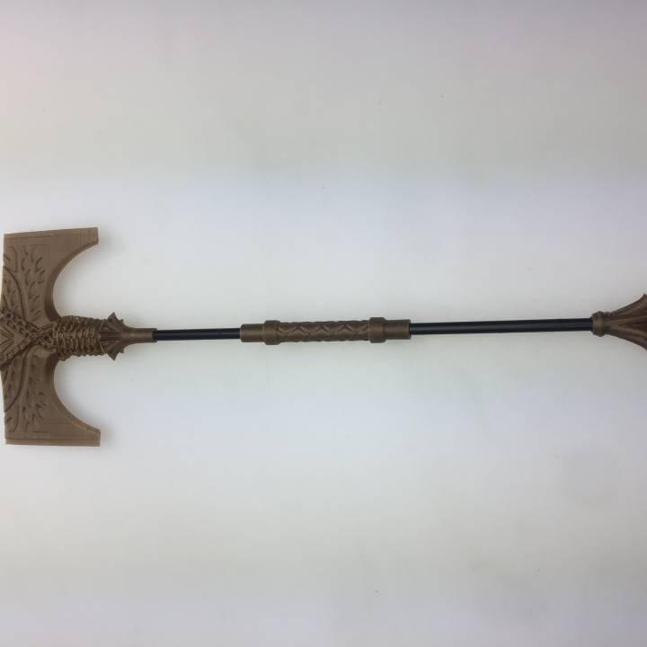 3D Printable Rise Of Iron Axe - Destiny miniature by Kirby Downey