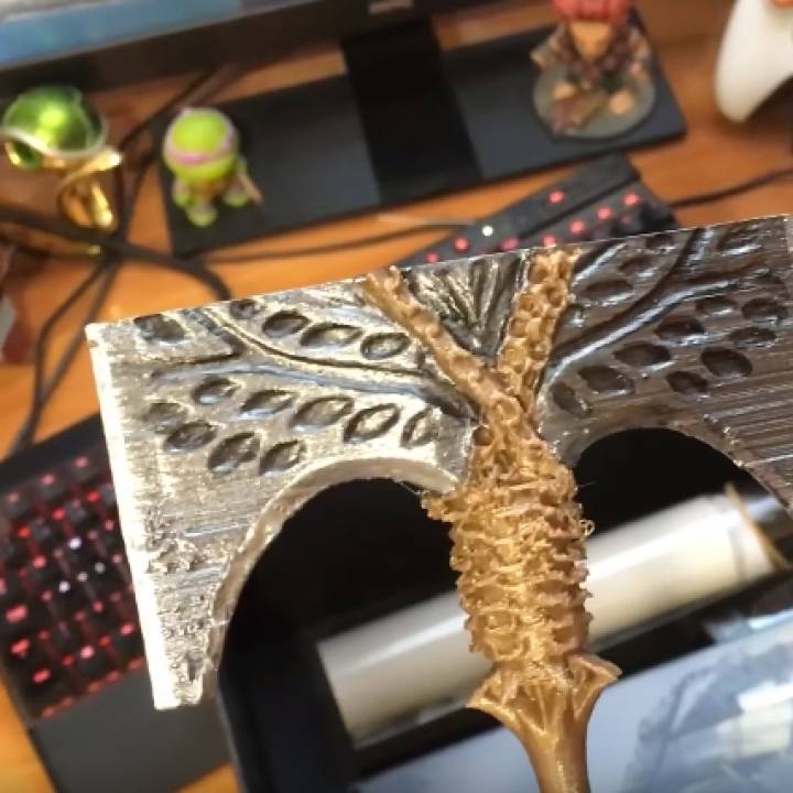 3D Printable Rise Of Iron Axe - Destiny miniature by Kirby Downey