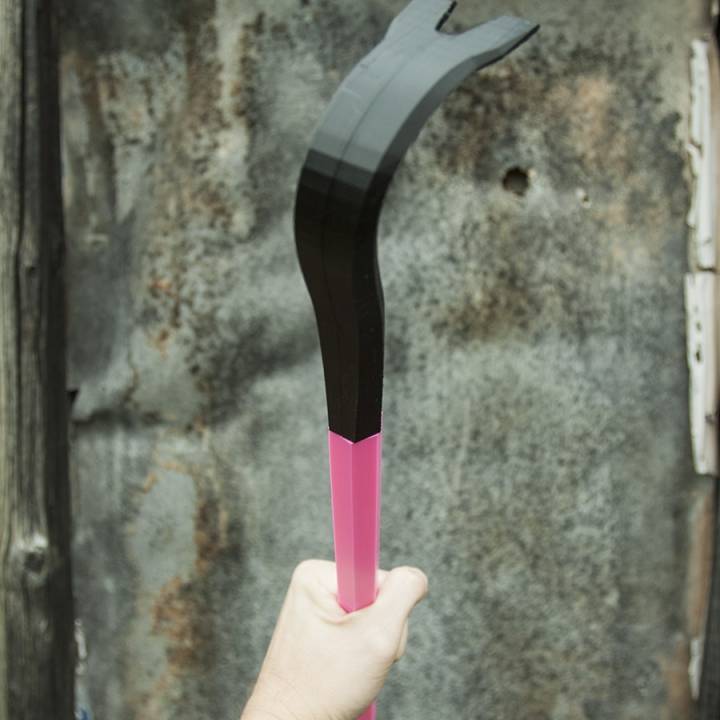 3D Printable Half-Life Crowbar by Michal Fanta