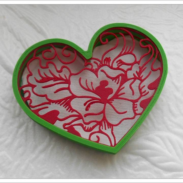 3D Printable Rose box by Tetiana Bulgakova