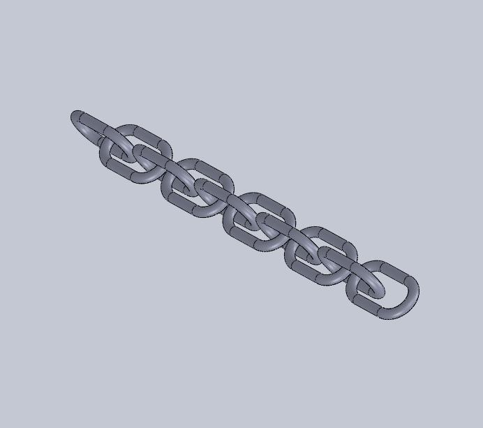 3D Printable Chain by Julian Hearne
