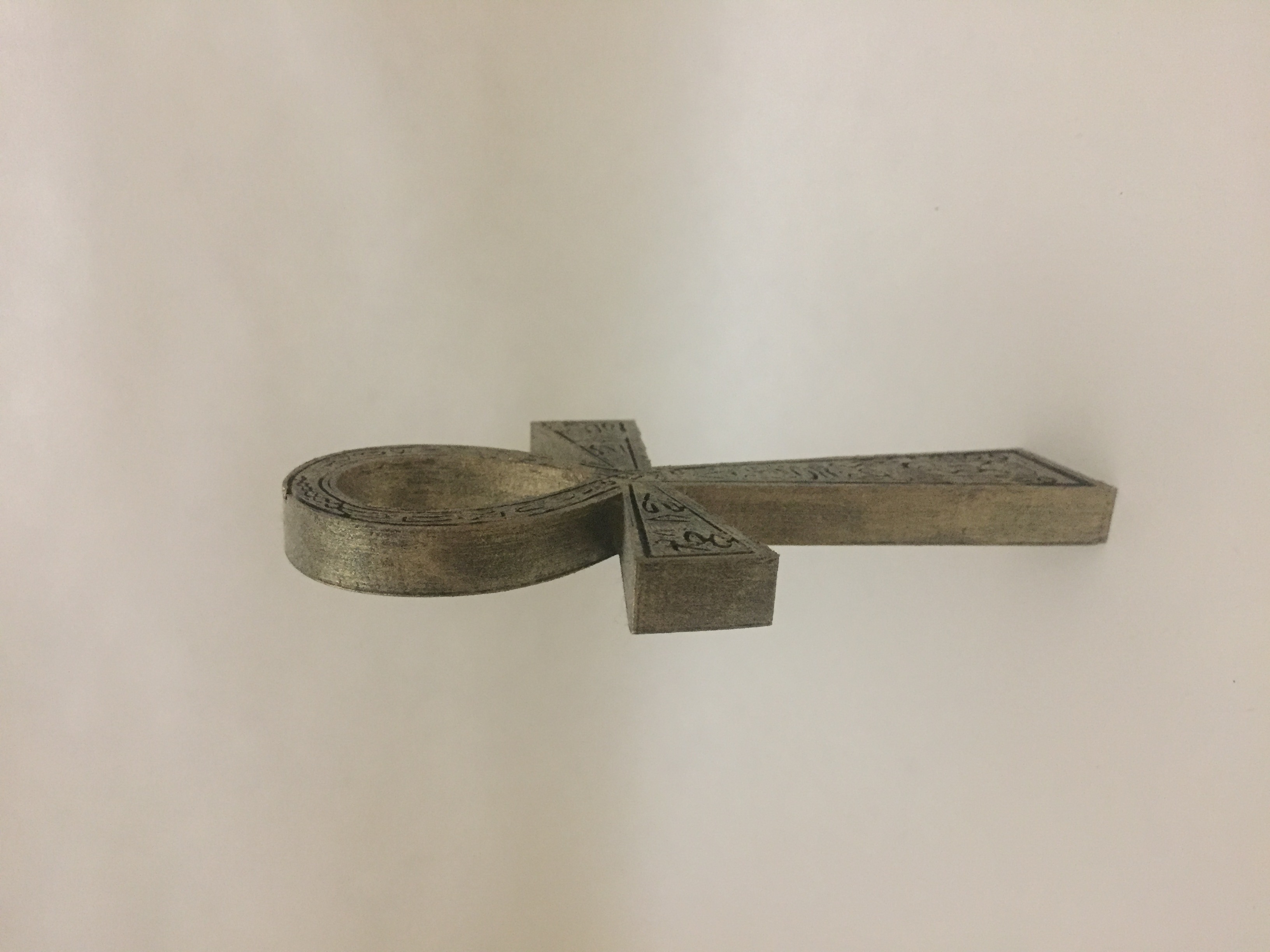 3D Printable Ancient Egyptian Ankh by Garrett Kearney