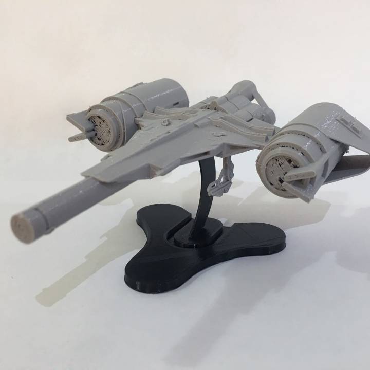 3D Printable Destiny Arcadia Class Jump Ship V1 by James Caamano