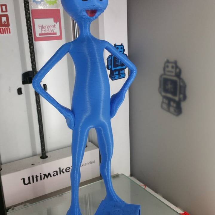 3D Printable Mr. Meeseeks (v1) and Box (final) by Carmelo Nazario
