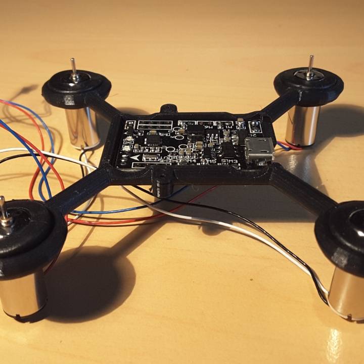 3D Printable Micro Quad-racer 2S 90mm polycarbonate by Mic