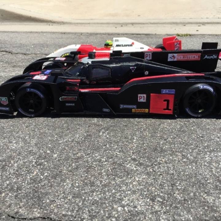 3D Printable RS-LM 2014 Audi R18 E-Tron Quattro “The Ali" by Brett Turnage
