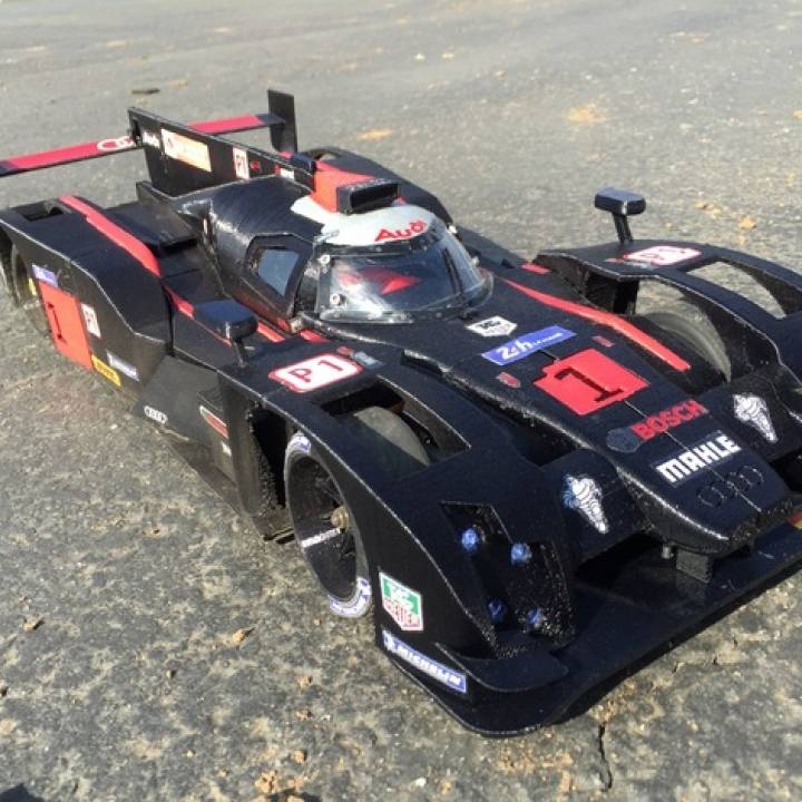 3D Printable RS-LM 2014 Audi R18 E-Tron Quattro “The Ali" by Brett Turnage
