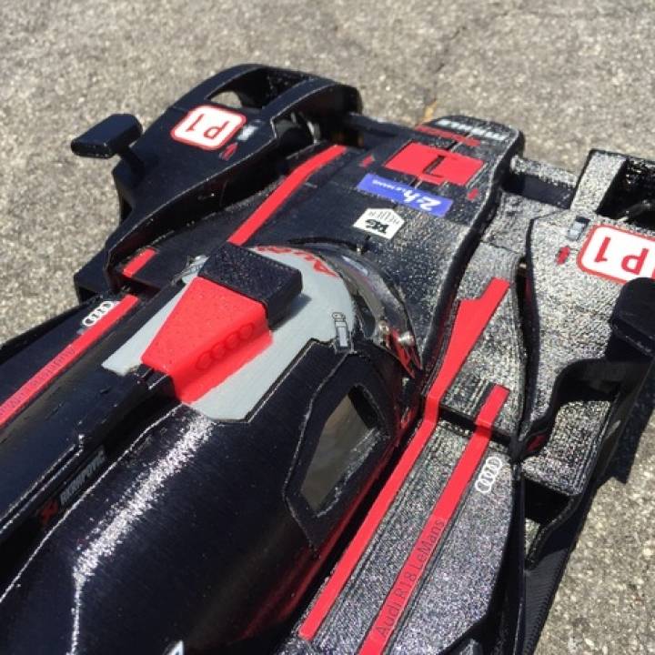 3D Printable RS-LM 2014 Audi R18 E-Tron Quattro “The Ali" by Brett Turnage