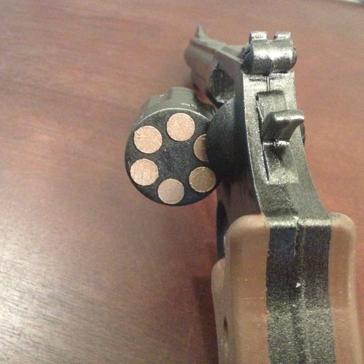 3D Printable LFP586 Revolver by Jacob N