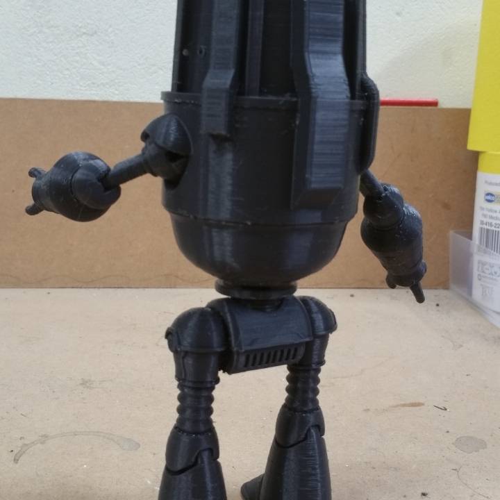 3D Printable Fallout 4 - Buddy Protectron by Daniel Lilygreen