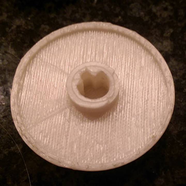3D Printable Profile Stove Knob by Rodney Korn