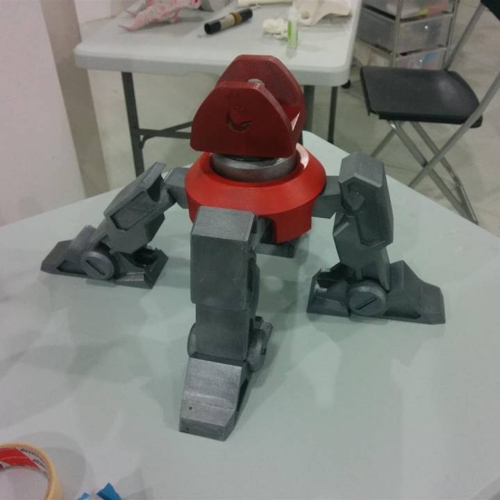 3D Printable Torbjorn Turret from Overwatch by Funbie Studios