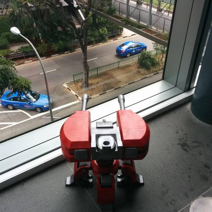 3D Printable Torbjorn Turret from Overwatch by Funbie Studios