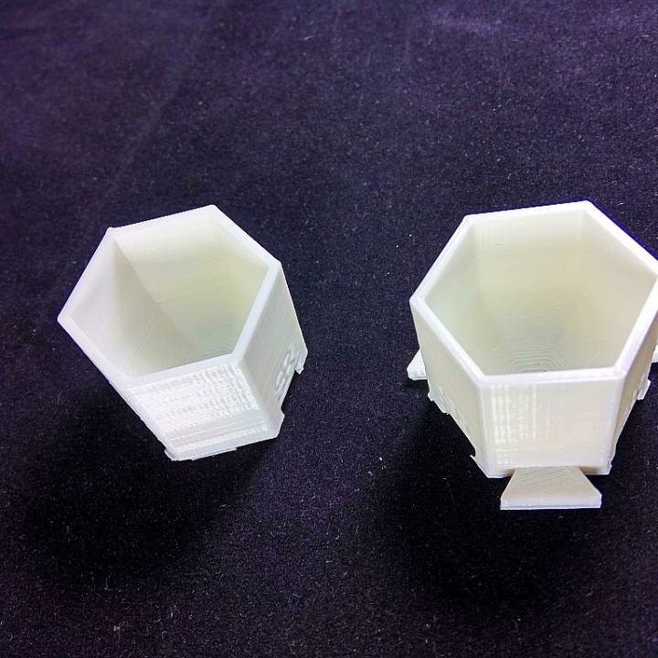 3D Printable Modular Honeycomb by Asraff Amzani