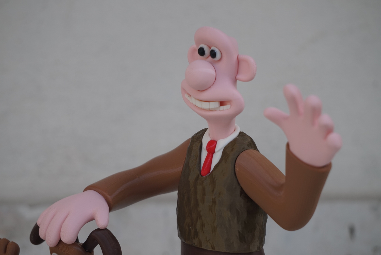 3D Printable Wallace and Gromit by Steve Solomon