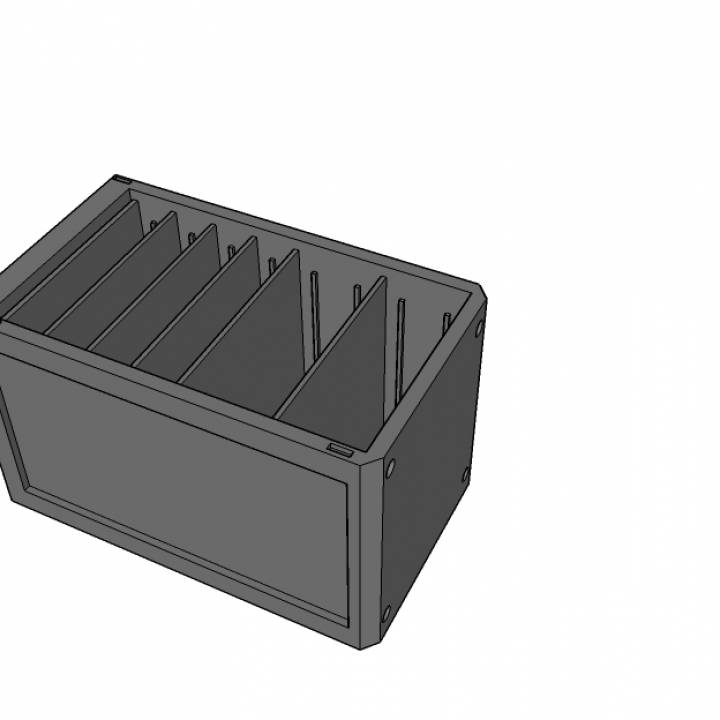 3D Printable tool cabinet by Rafael Lacerda