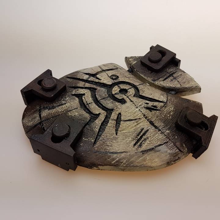 3D Printable Dishonored 2 Bone Rune by Kirby Downey